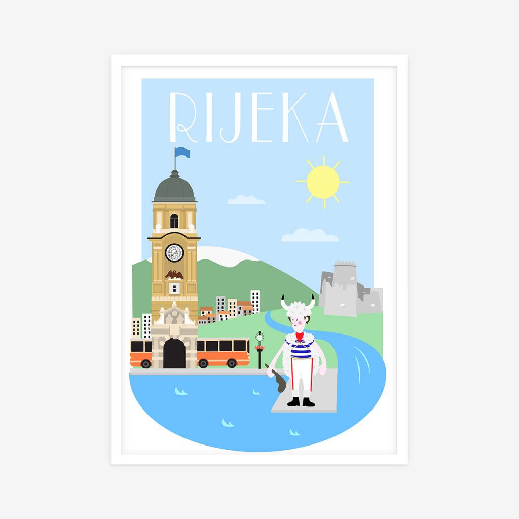 Rijeka slika za zid - Poster za zid - Dilemma Posters